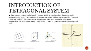 Isometric tetragonal system | PPT