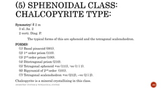 Isometric tetragonal system | PPT