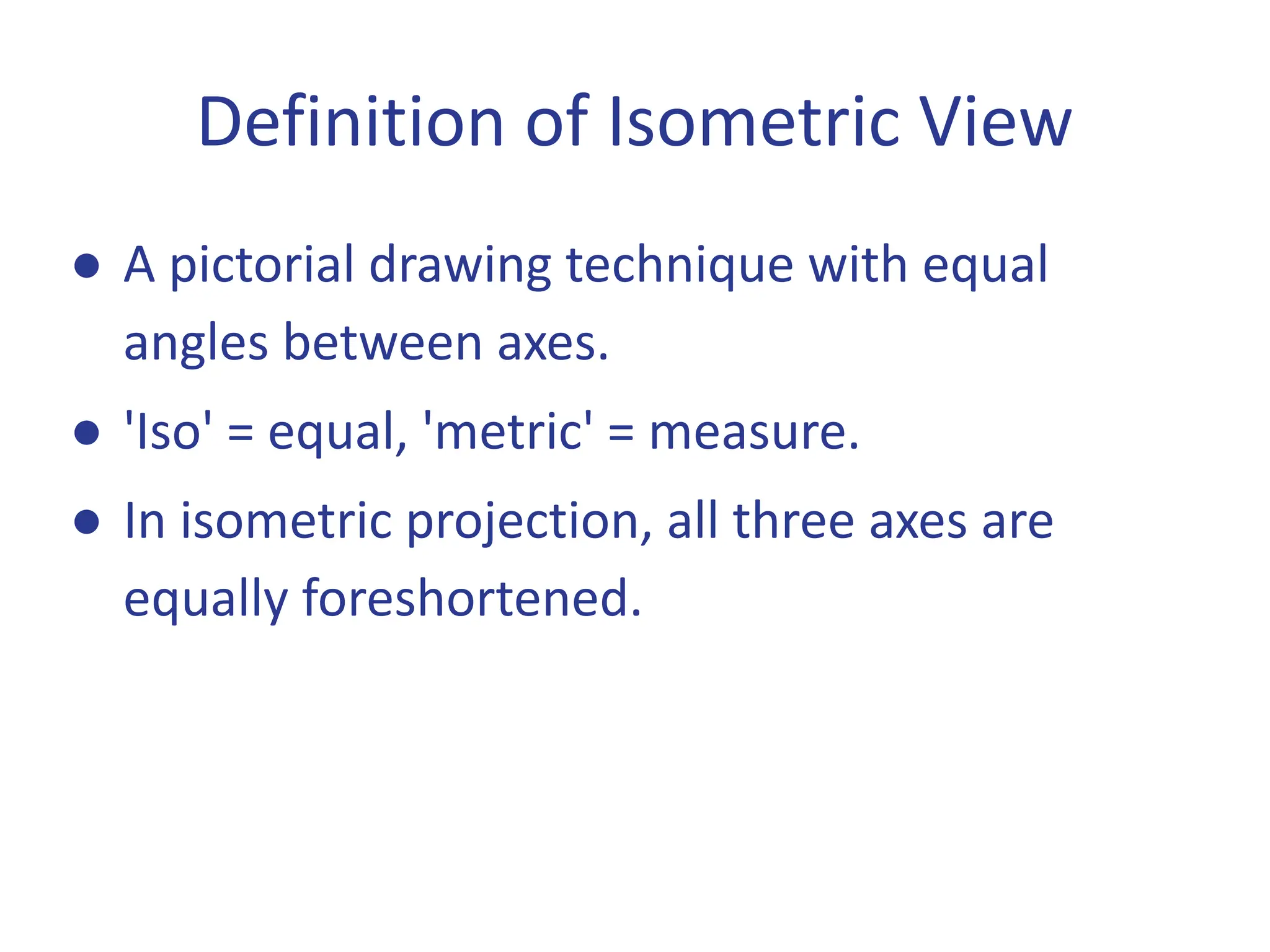 How to draw in the isometric view for Engineering and Drafting | PDF