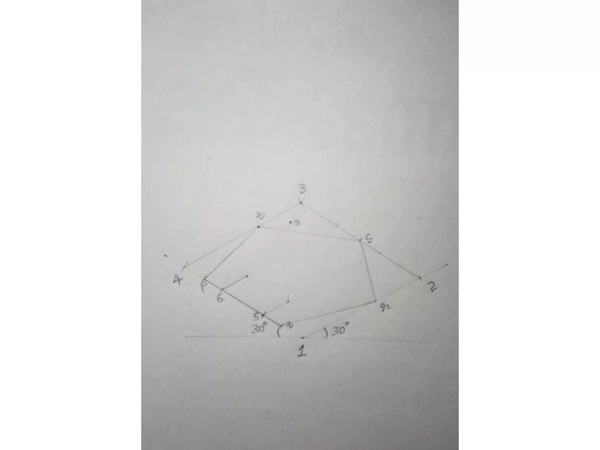 Isometric view of truncated pentagonal pyramid | PPTX