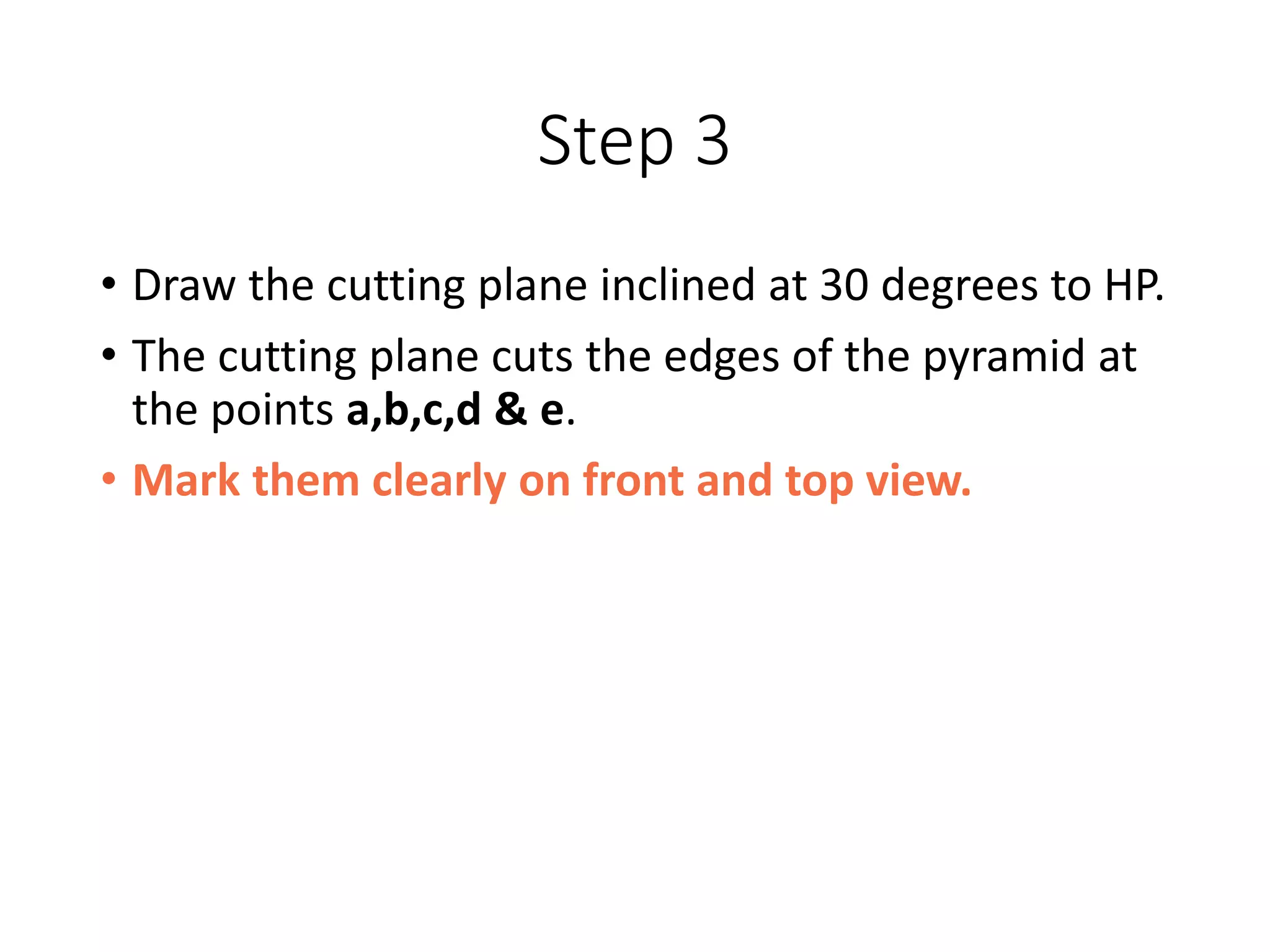 Isometric view of truncated pentagonal pyramid | PPTX