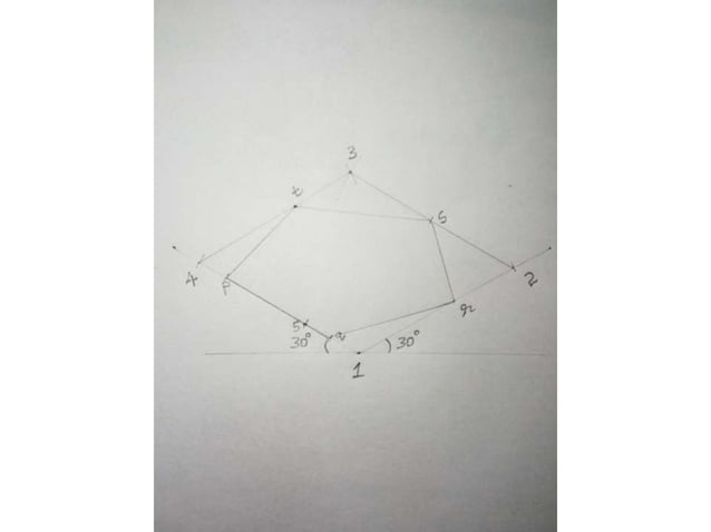 Isometric view of truncated pentagonal pyramid | PPTX