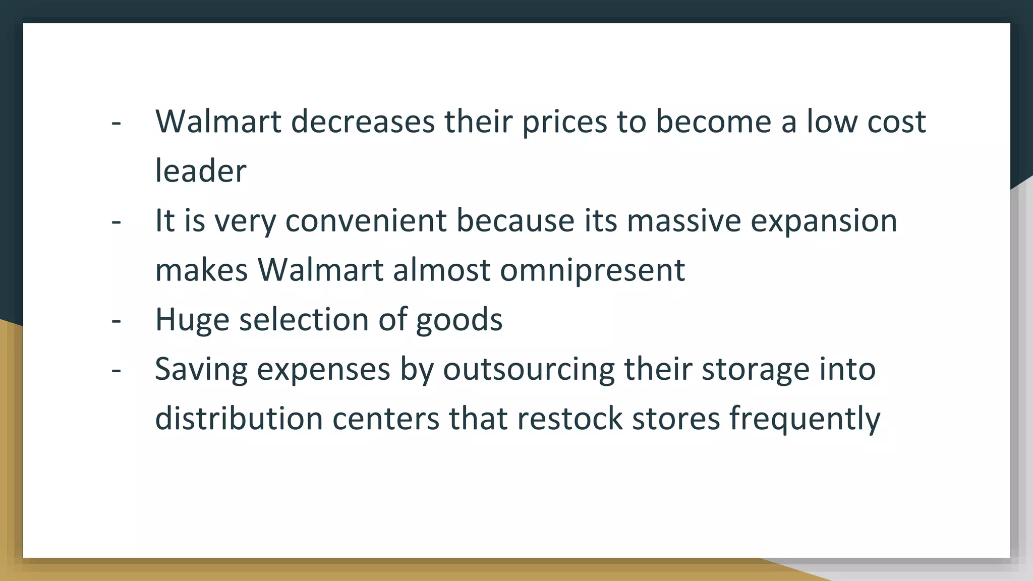 Walmart inventory system analysis | PPTX