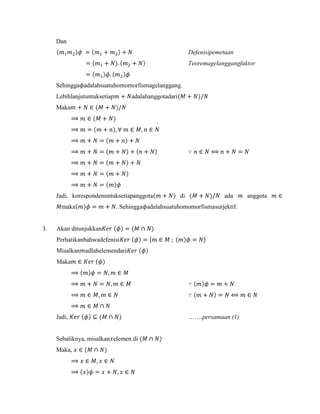 Isomorfisma ring baru | DOCX