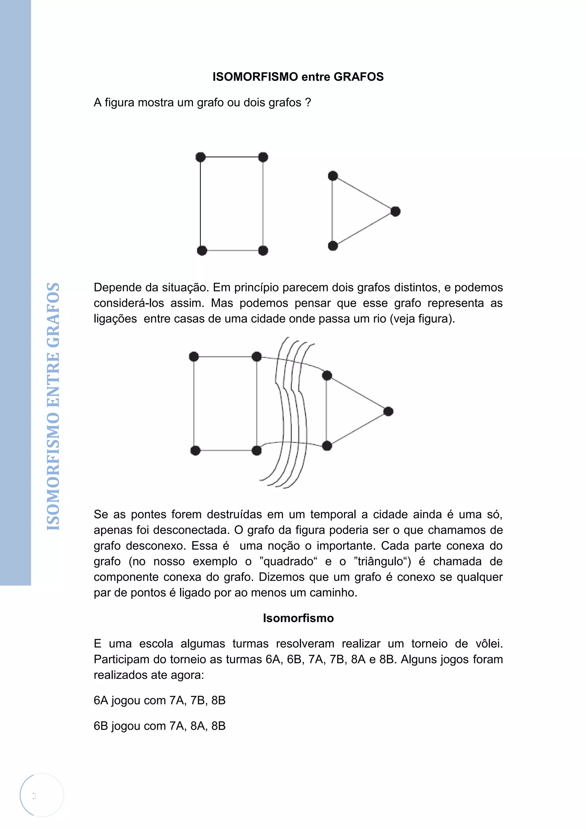 Isomorfismo entre grafos | PDF