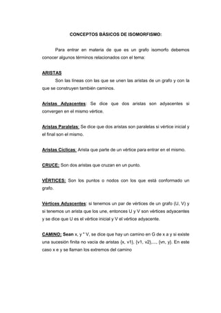 Isomorfos y arboles | PDF