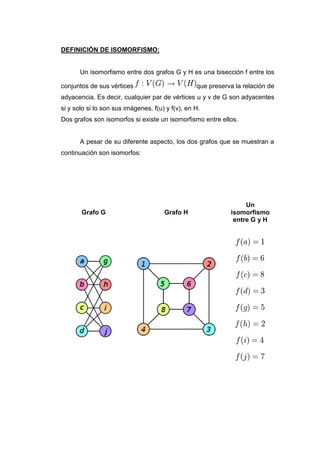 Isomorfos y arboles | PDF