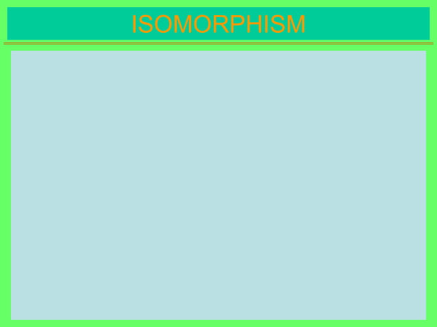ISOMORPHISM & POLYMORPHISM.ppt | Chemistry | Science