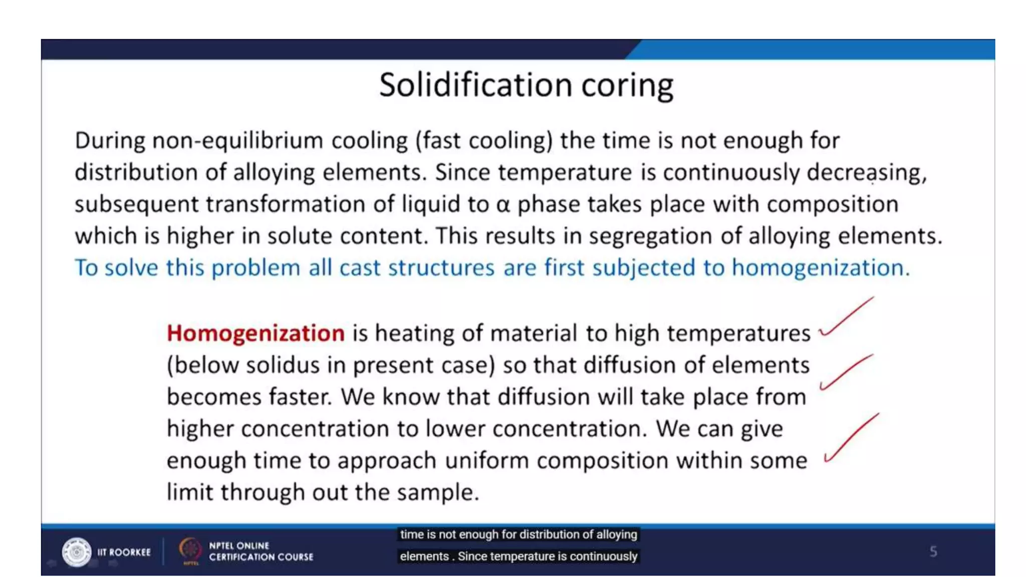 ISOMORPHOUS SYSTEM AND NON-EQUILIBRIUM CORING.pptx | Chemistry | Science