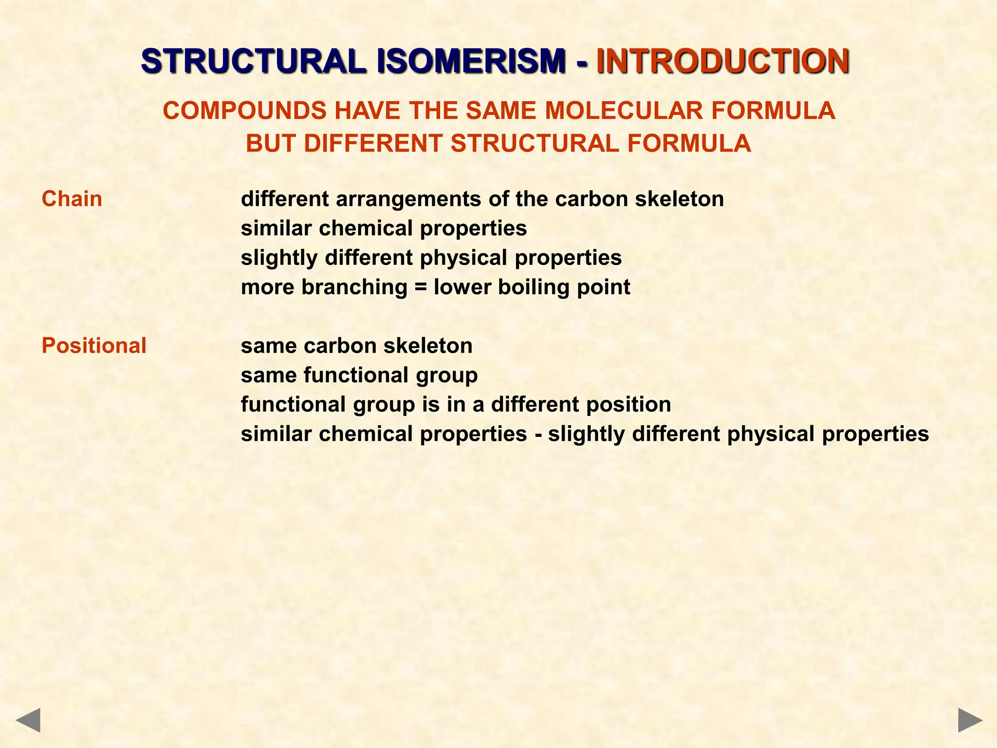 Isomerism and classification based on stereochemistry | PPT