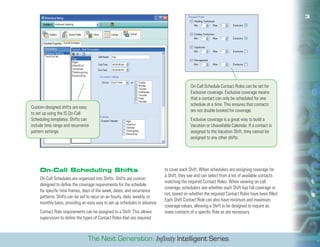 AMTELCO Infinity IS On Call Scheduling Directory | PDF | Motor ...