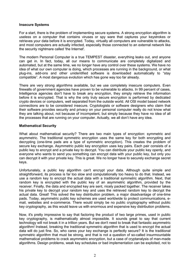 One Time Pad Journal | PDF