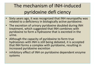 Isoniazid associated pn | PPTX | Endocrine and Metabolic Diseases ...