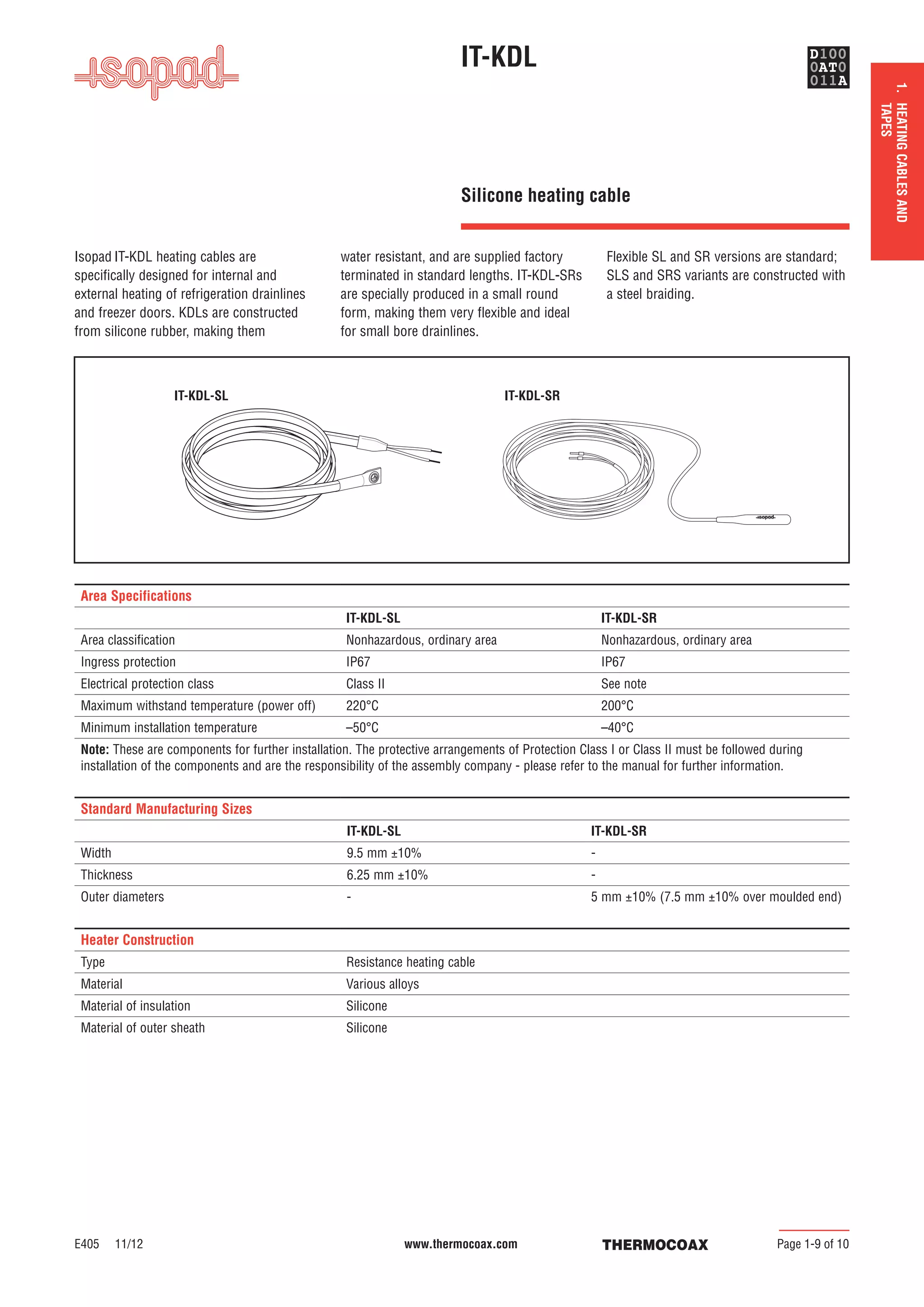 Isopad Flexible Heated Hoses, Gas Analyser Hose, Heavy Oil Transfer ...