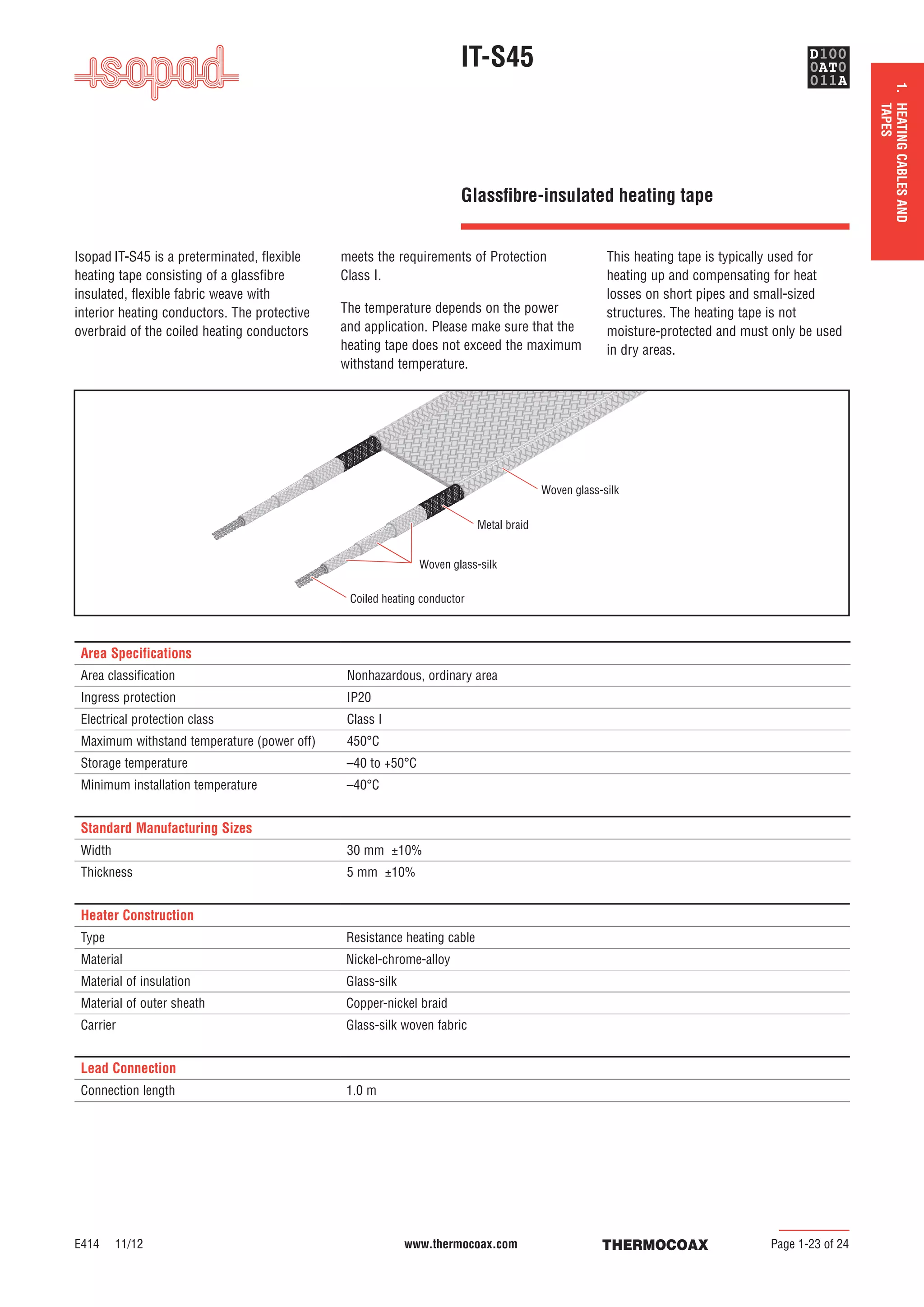 Isopad Flexible Heated Hoses, Gas Analyser Hose, Heavy Oil Transfer ...