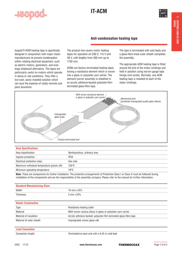 Isopad Flexible Heated Hoses, Gas Analyser Hose, Heavy Oil Transfer ...