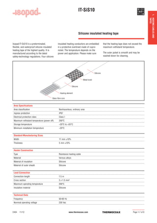 Isopad Standard Heating - Full Product Catalogue | PDF