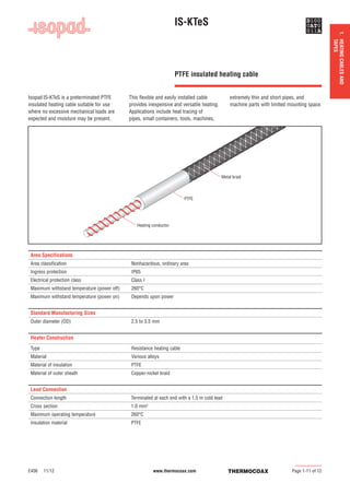 Isopad Standard Heating - Full Product Catalogue | PDF