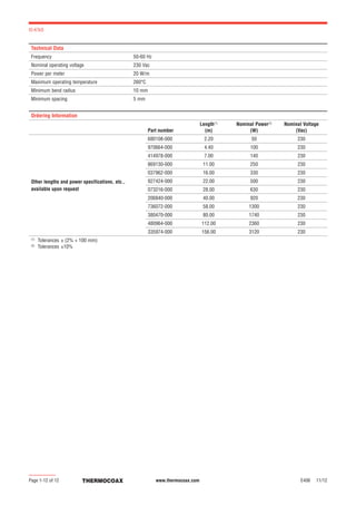 Isopad Standard Heating - Full Product Catalogue | PDF