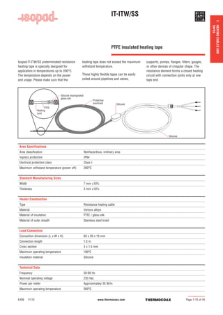 Isopad Standard Heating - Full Product Catalogue | PDF