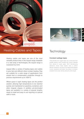 Isopad Standard Heating - Full Product Catalogue | PDF