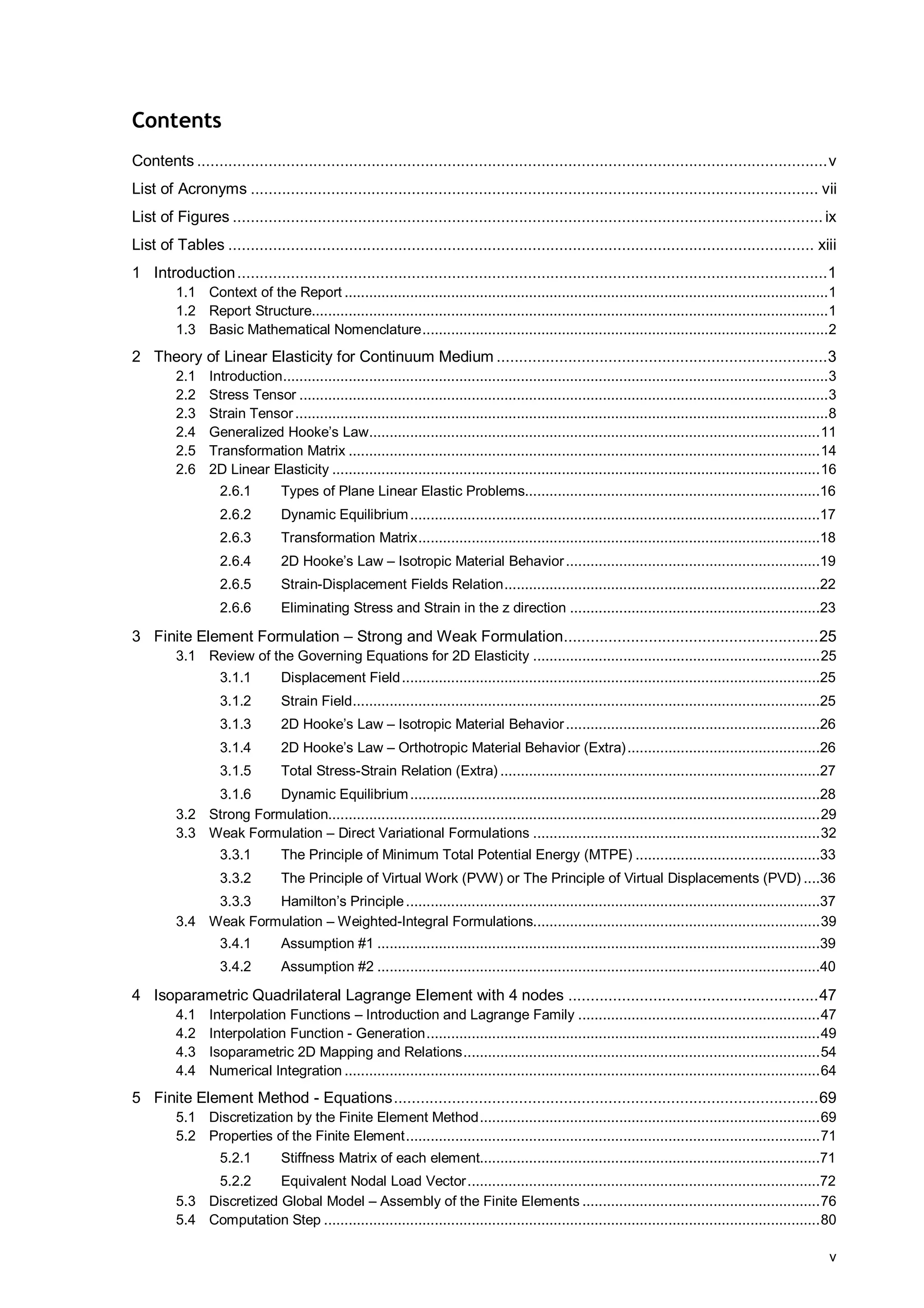 Isoparametric bilinear quadrilateral element | PDF