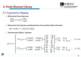 Isoparametric bilinear quadrilateral element _ ppt presentation | PDF