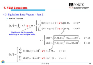 Isoparametric bilinear quadrilateral element _ ppt presentation | PDF