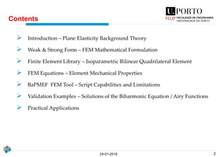 Isoparametric bilinear quadrilateral element _ ppt presentation | PDF