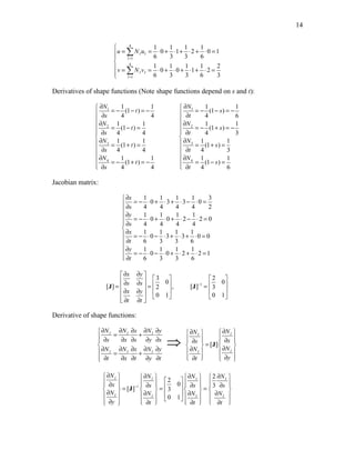 Isoparametric mapping | PDF