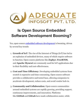 Is Open Source Embedded Software Development Booming.pdf