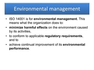 Iso (International organization for standardization) | PPTX