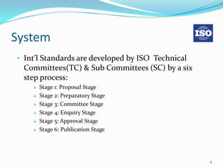 ISO Presentation | PPTX | Business and Finance
