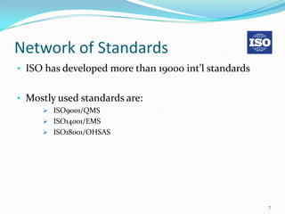 ISO Presentation | PPTX | Business and Finance
