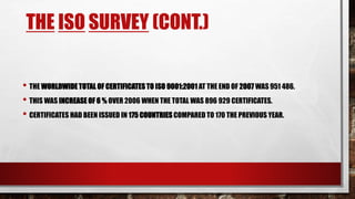 ISO Standards - ISO 9001 and ISO 14001 | PPTX