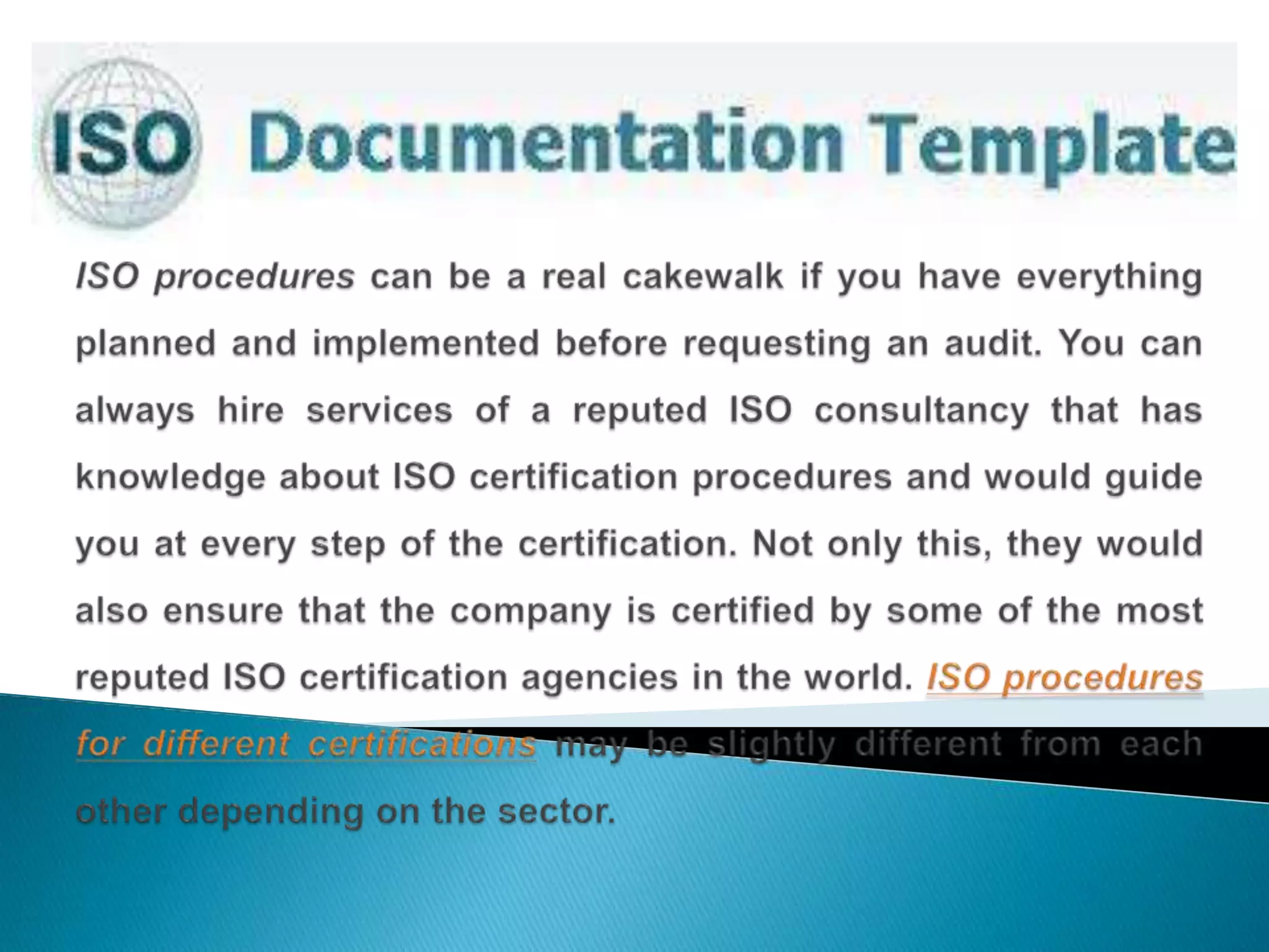 Iso procedures | PPSX