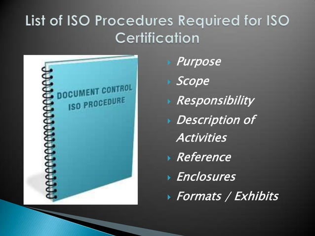 Iso procedures | PPT