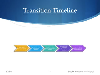 ISO 9001:2015 Expected Changes (based on DIS) | PPT