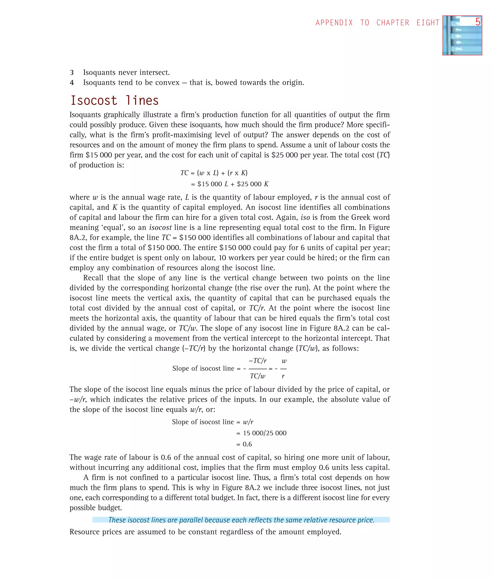 Isoquant and isocost | PDF