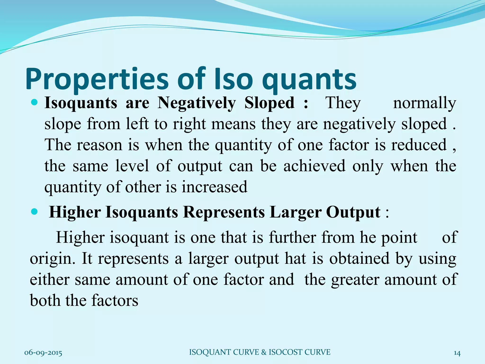 Isoquants | PPTX