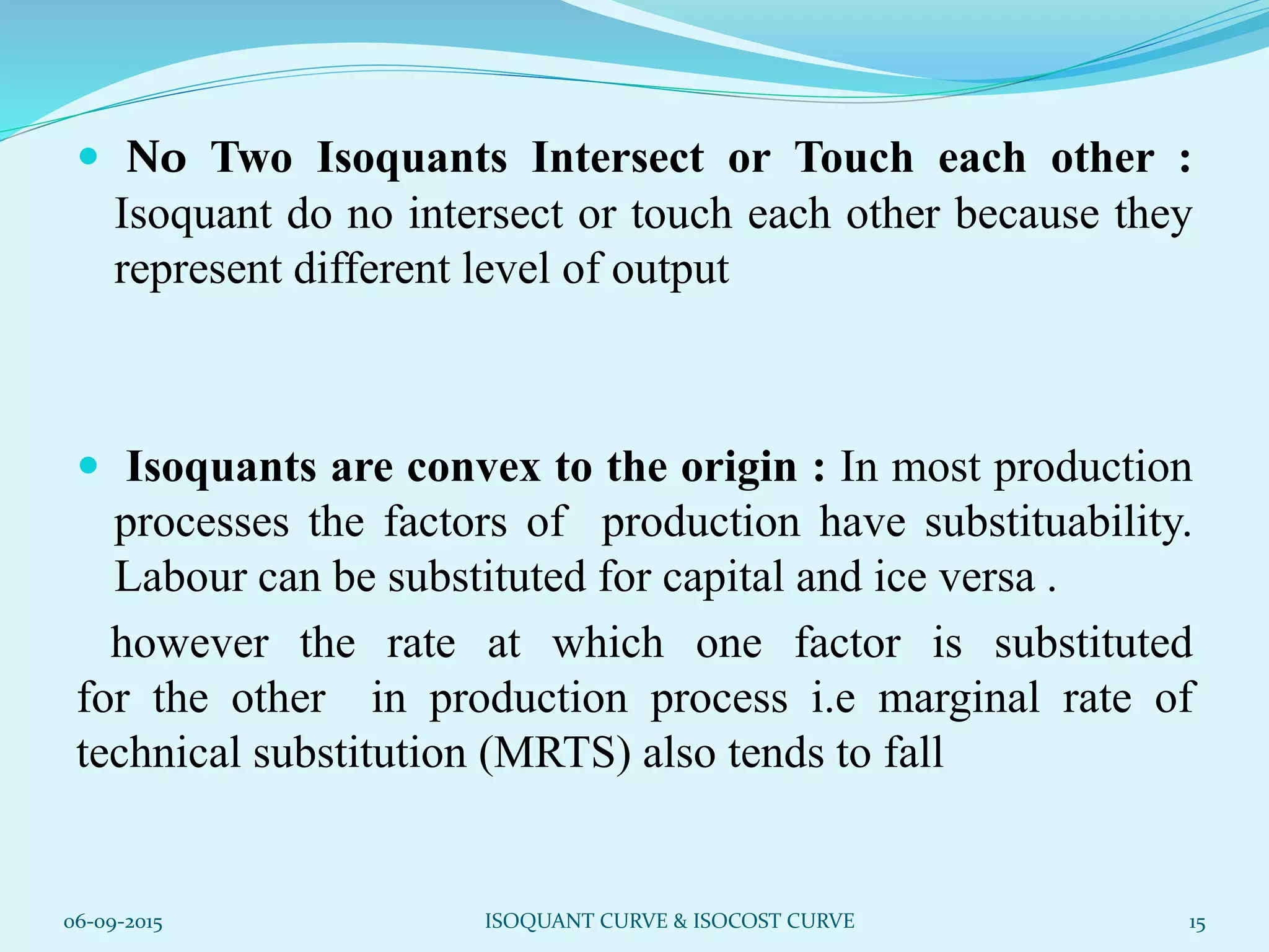 Isoquants | PPTX
