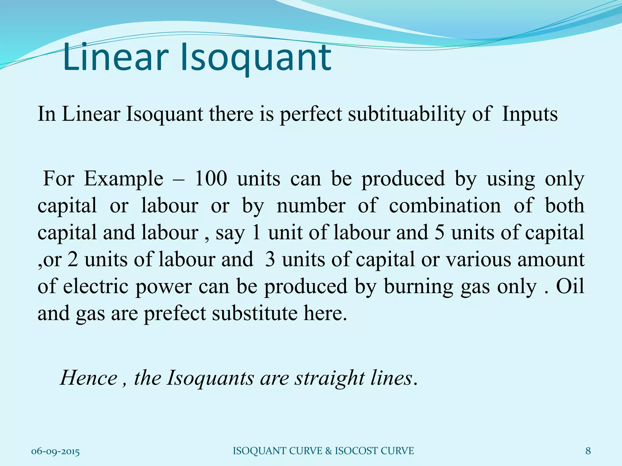 Isoquants | PPTX