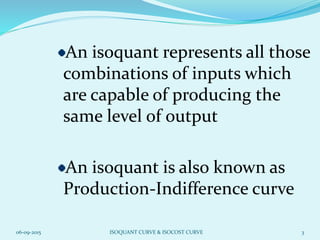 Isoquants | PPTX