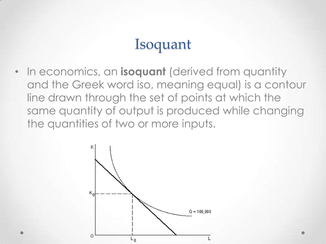 Isoquants and returns to scale | PPTX | Business | Business and Finance