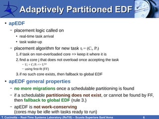An Evaluation of Adaptive Partitioning of Real-Time Workloads on Linux | PDF | Operating Systems ...