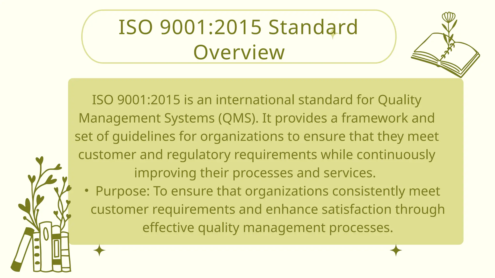 iso 9001 -2015 quality management system | PPTX