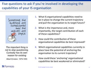 IS Organisational Capabilities | PPTX