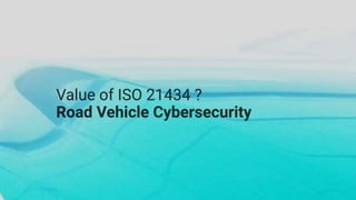 ISO Automotive,SAE 21434 Training, Road Vehicles Cybersecurity ...