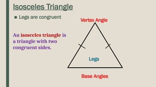 Understand Isosceles and Equilateral Triangles | PPTX