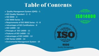 Iso series for quality system standard | PDF